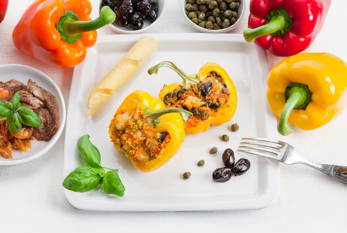 Peperoni farciti | Educazione Nutrizionale Grana Padano